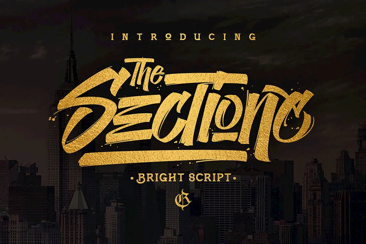 The Sectione Bright Font - YouWorkForThem