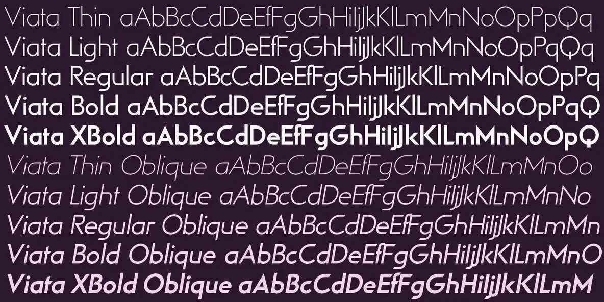 Viata Font - FontPath