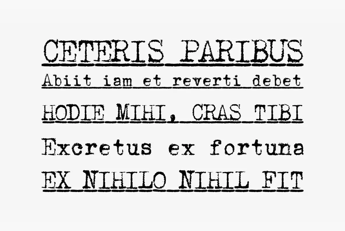 1913 Typewriter Font - FontPath