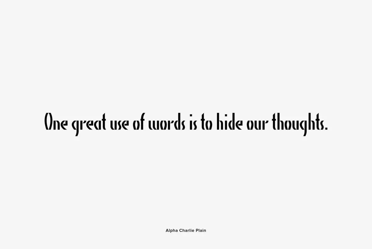 Alpha Charlie Font - FontPath