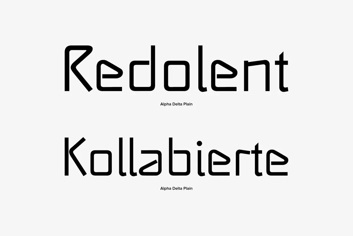 Alpha Delta Font - YouWorkForThem