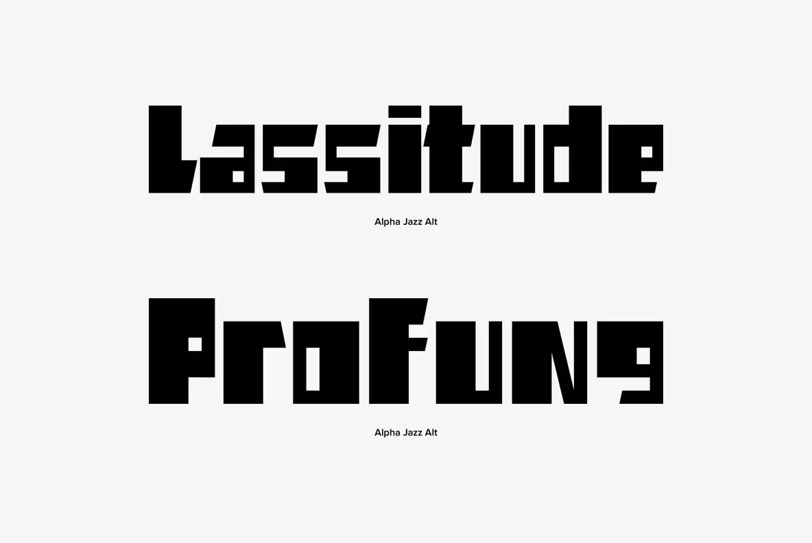 Alpha Jazz Font - FontPath