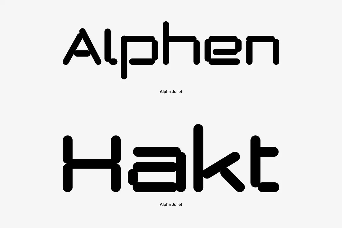Alpha Juliet Font - YouWorkForThem