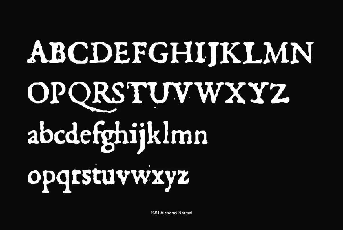 1651 Alchemy Font - YouWorkForThem