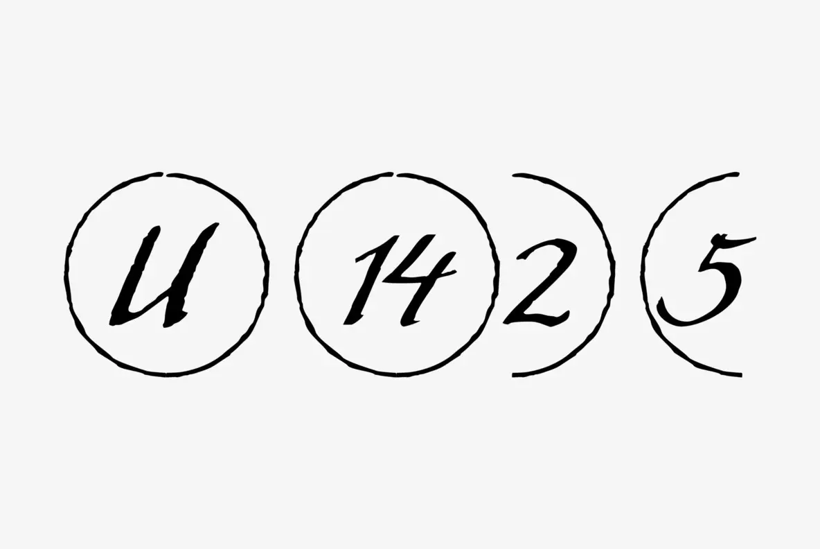 Bullet Numbers Font - FontPath