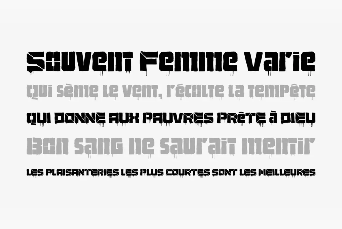 Dripps Font - YouWorkForThem