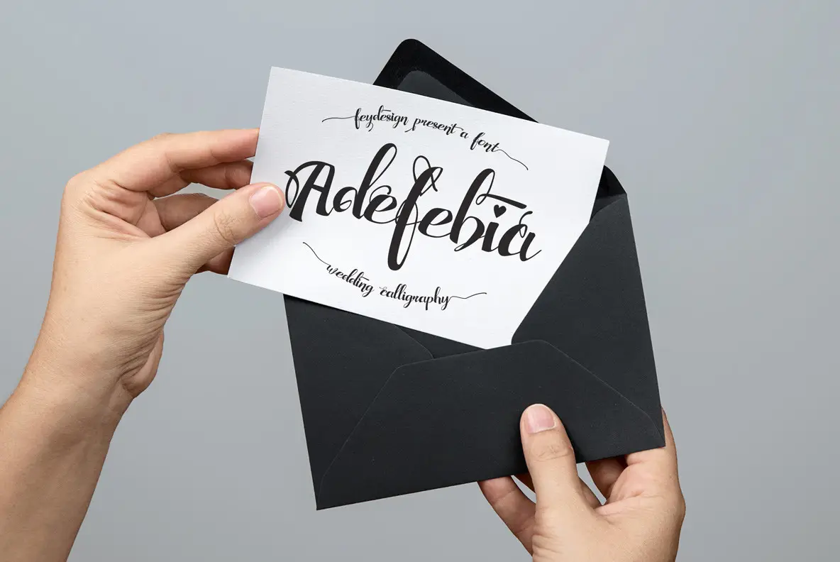 Adefebia Font - YouWorkForThem