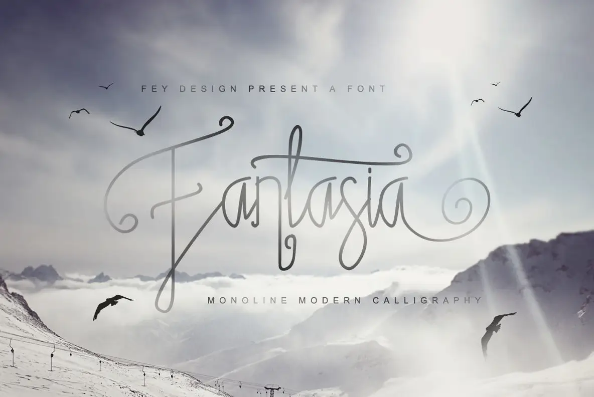 Fantasia Font - YouWorkForThem