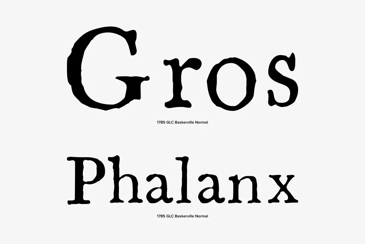 1785 GLC Baskerville Pro Font - FontPath