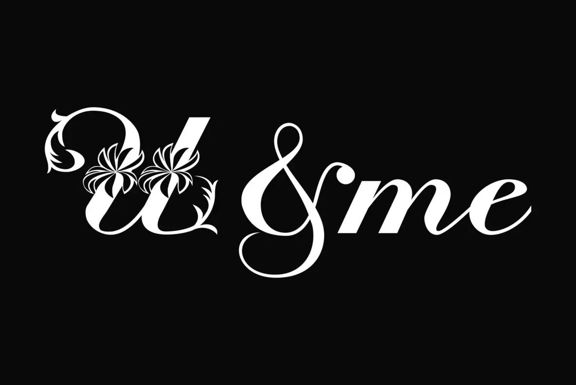 Floral Script Font - YouWorkForThem