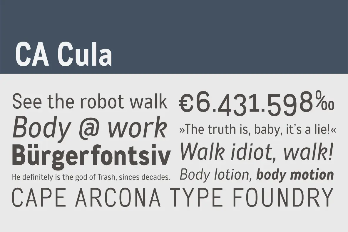 CA Cula Font - FontPath