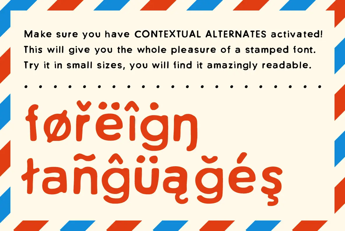 CA Postal Font - FontPath