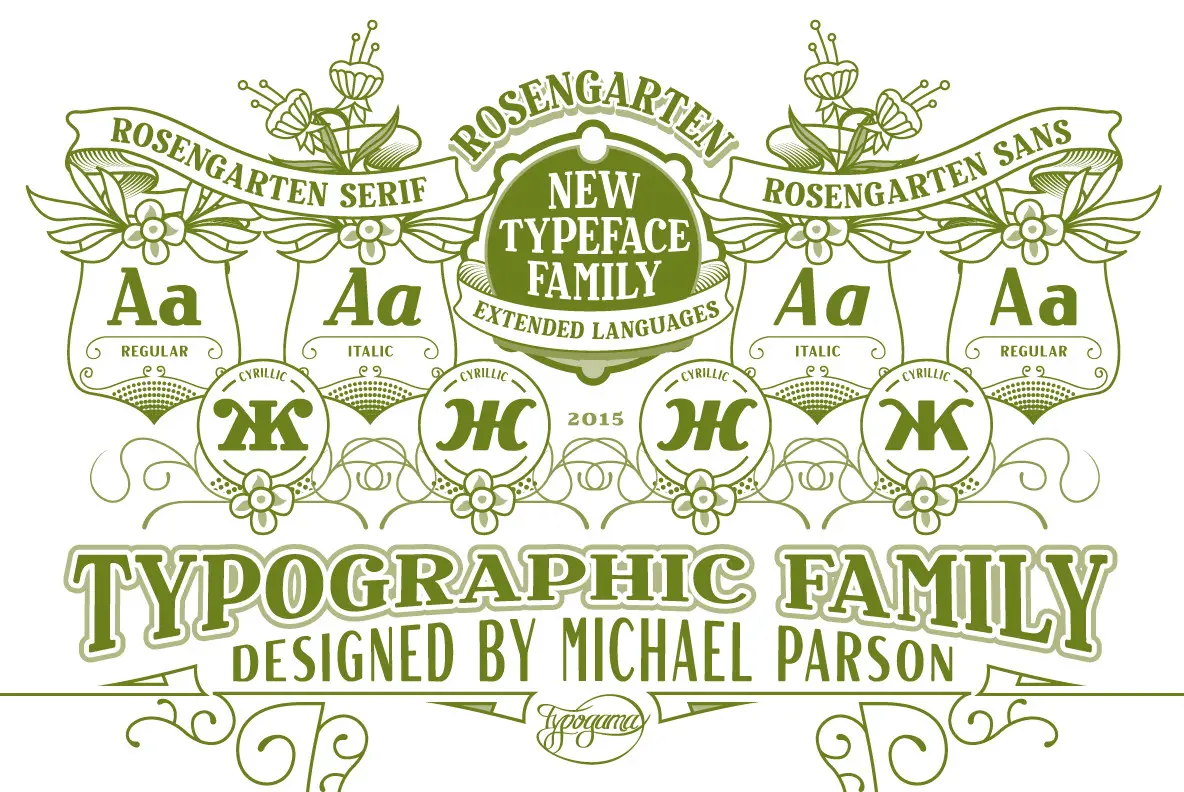 Rosengarten Font - FontPath