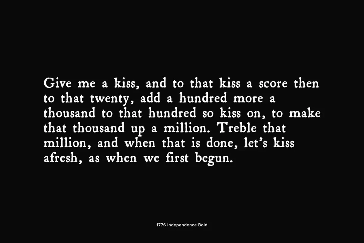 1776 Independence Font - YouWorkForThem