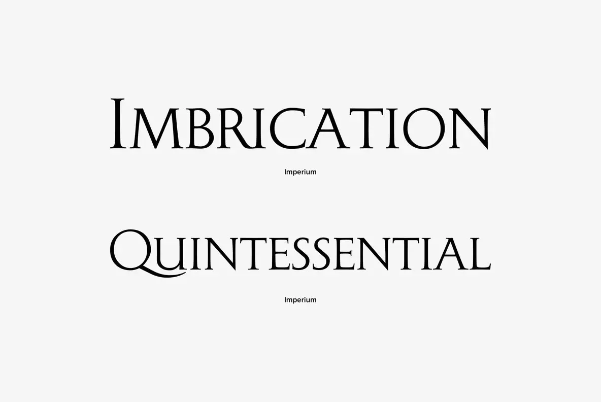 Imperium Font - FontPath