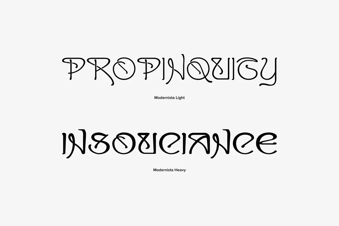 Modernista Font - YouWorkForThem