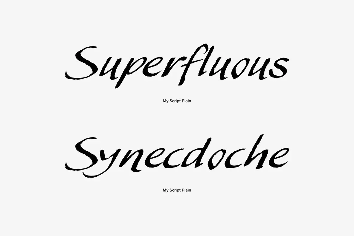 My Script Font - YouWorkForThem