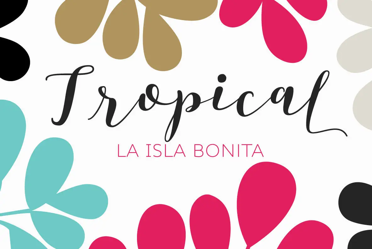 Bikini Season Font - YouWorkForThem