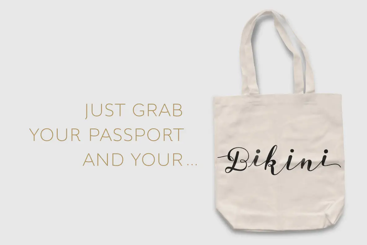 Bikini Season Font - YouWorkForThem