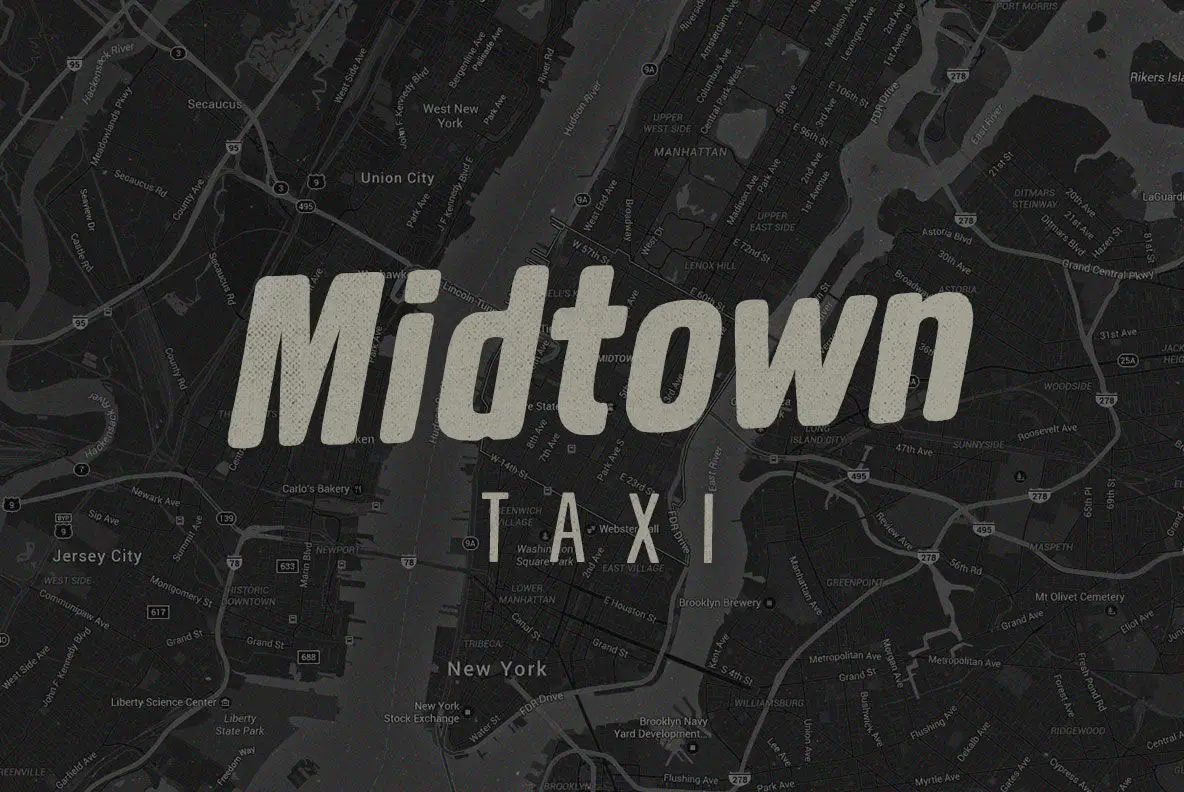 Drive Thru Font - YouWorkForThem