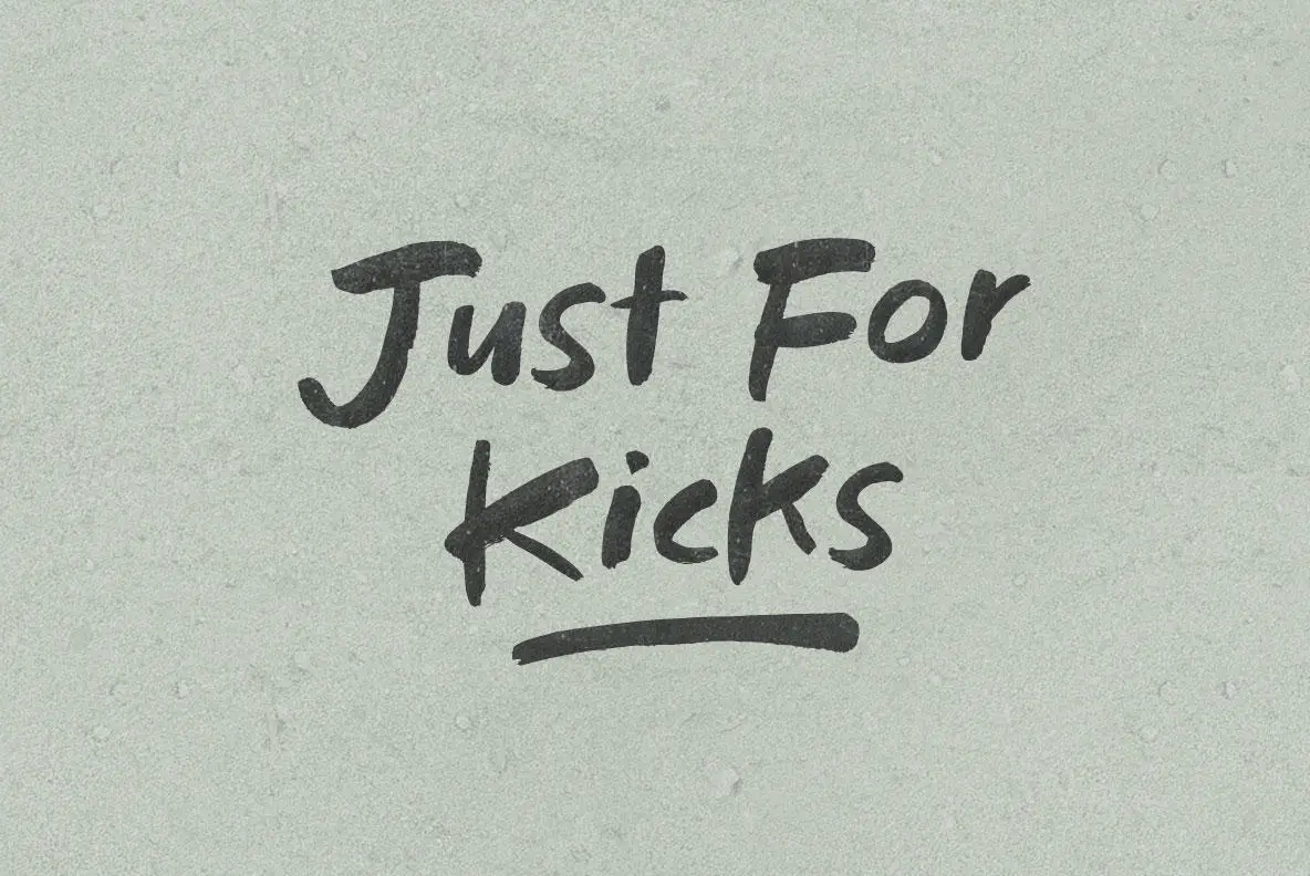 Bad Habits Font - YouWorkForThem