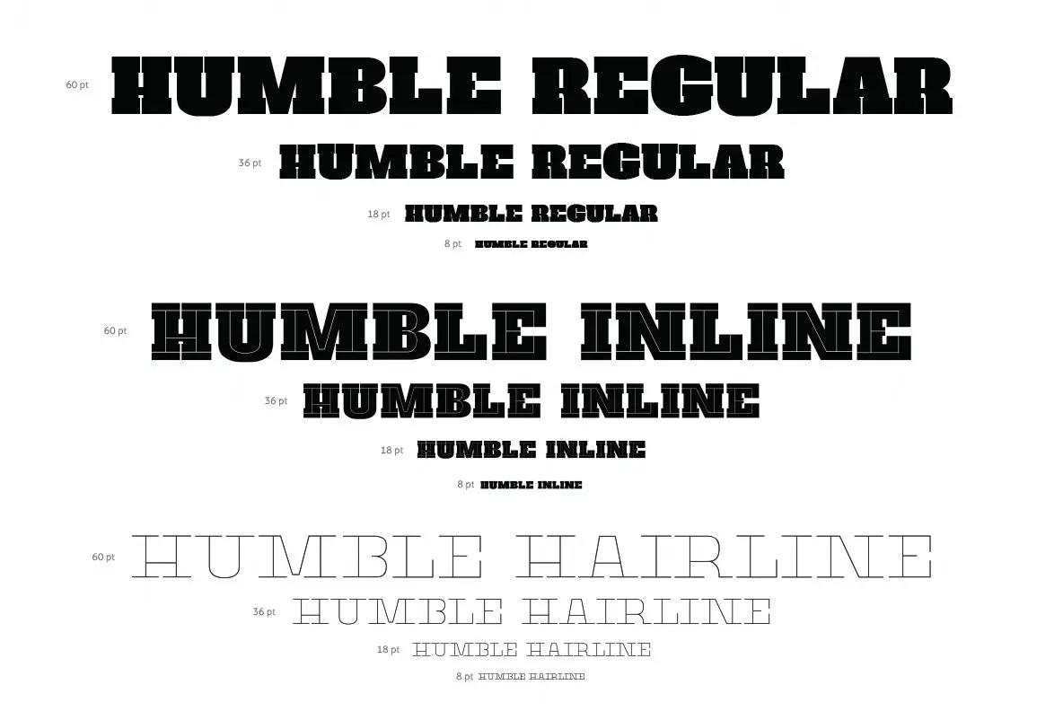 Humble Font - FontPath