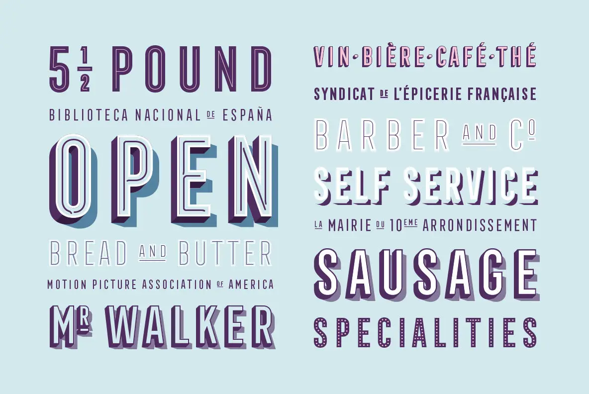 Frontage Condensed Font - YouWorkForThem