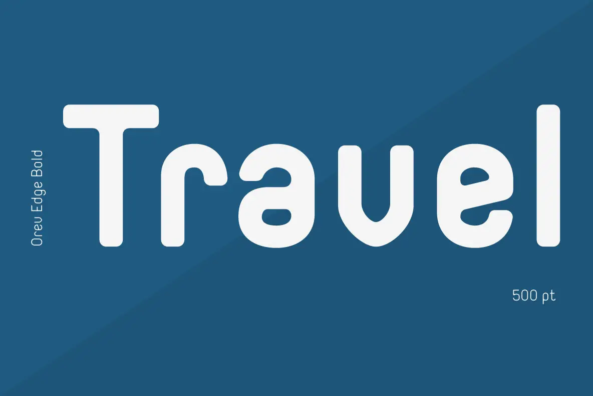 Orev Edge Font - FontPath