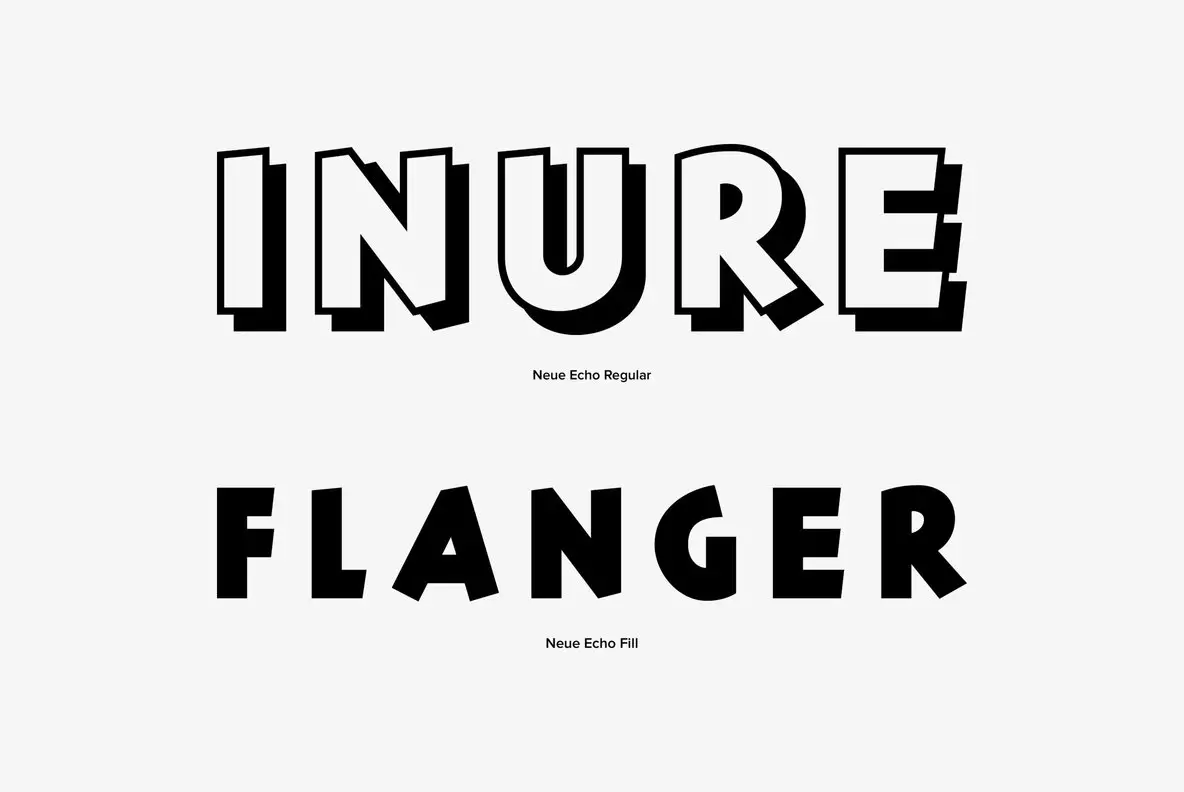 Neue Echo Font - FontPath