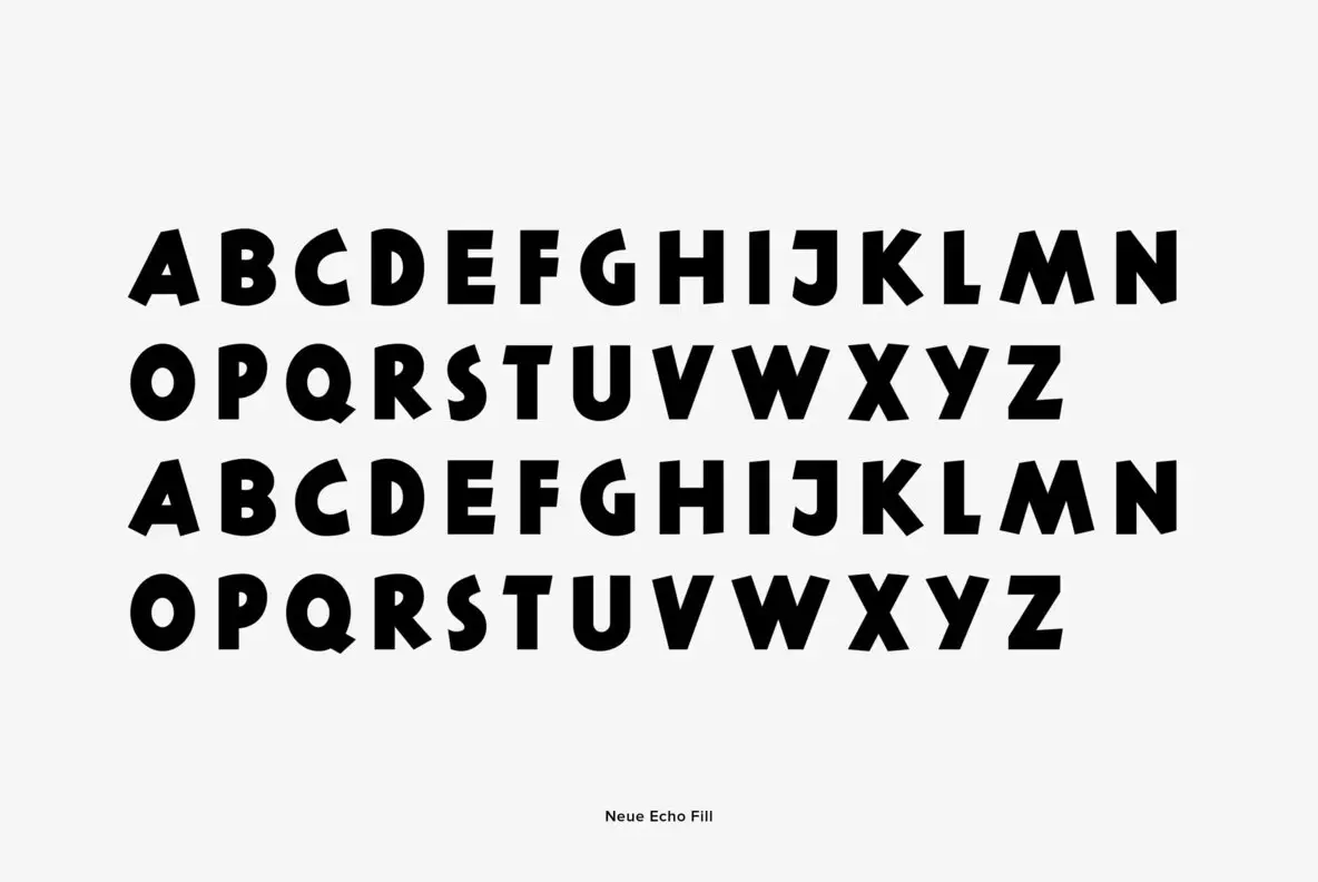 Neue Echo Font - YouWorkForThem