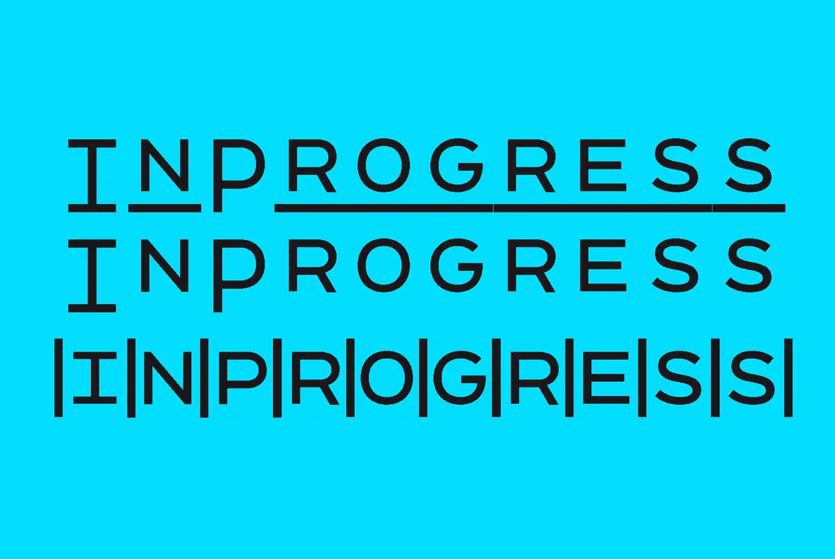 InProgress Font - FontPath