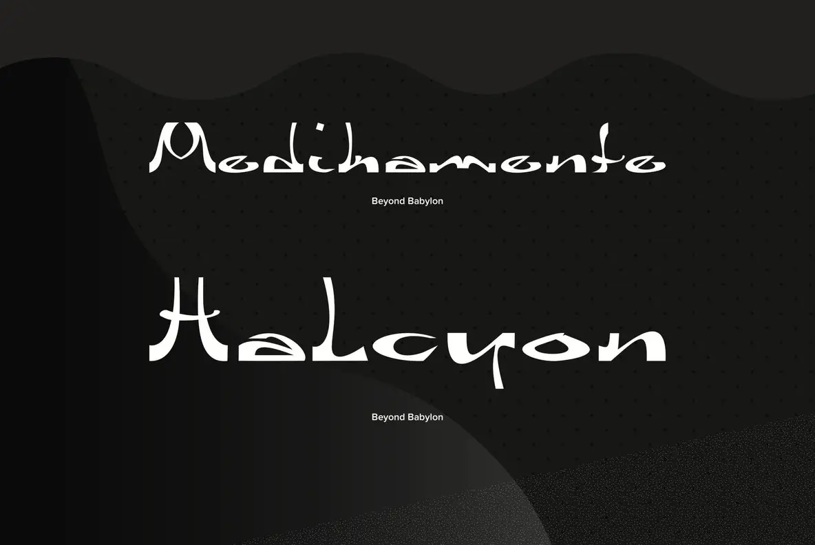 Beyond Babylon Font - FontPath