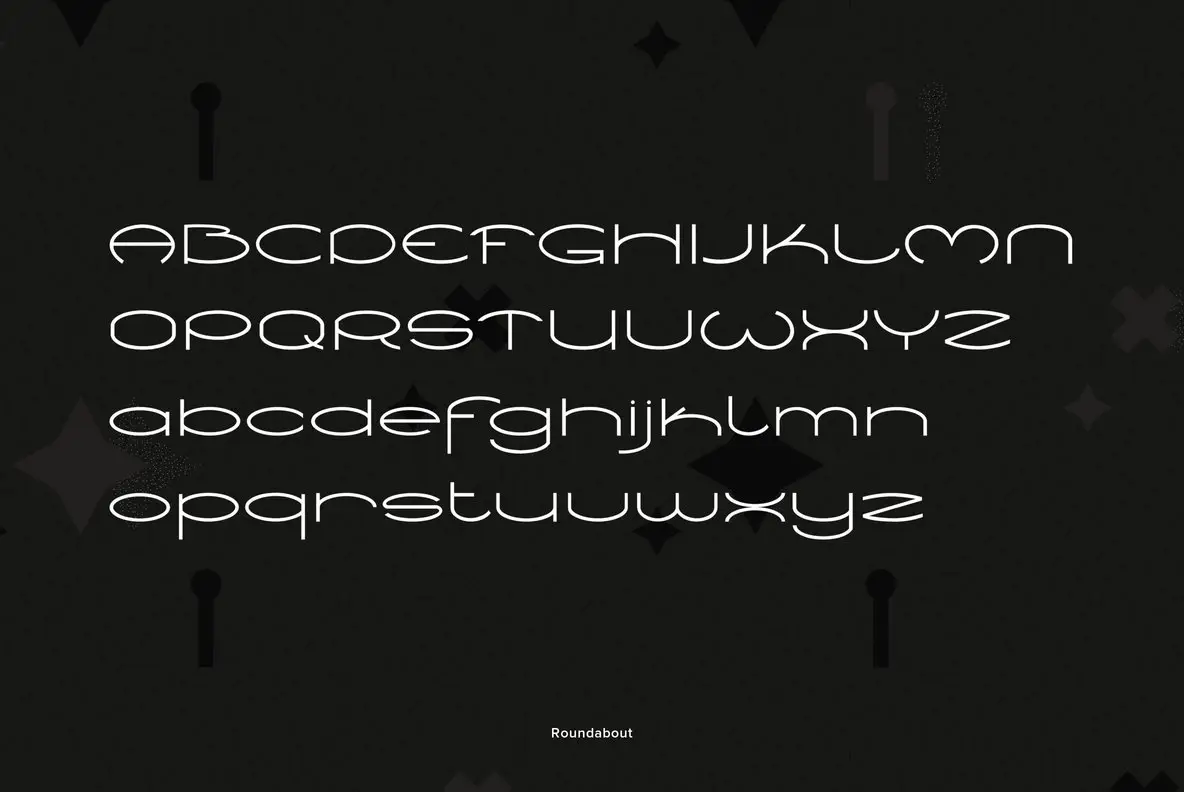 Roundabout Font - YouWorkForThem