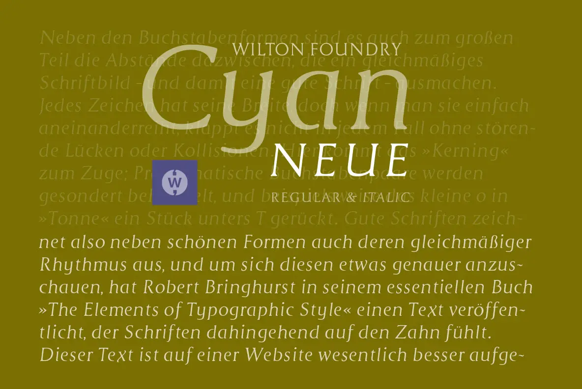 Cyan Neue Font - FontPath