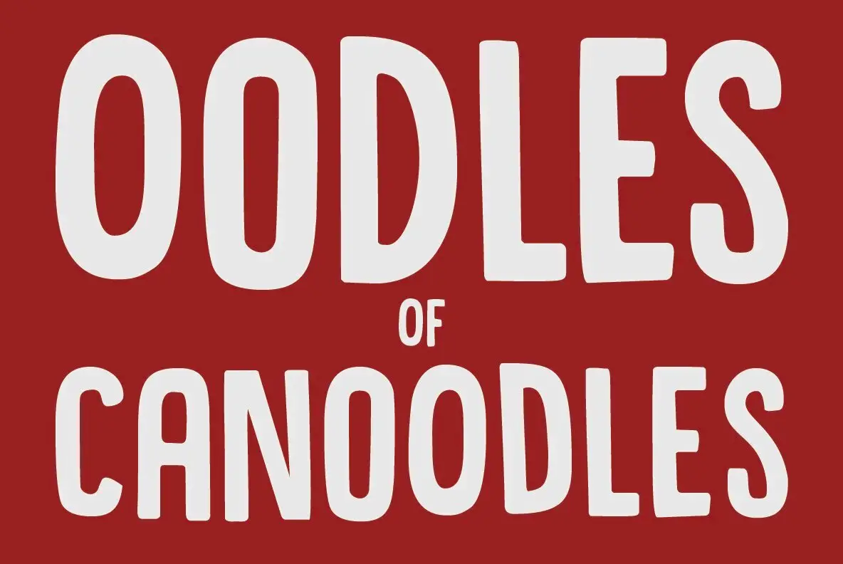 Canoodle Font - YouWorkForThem