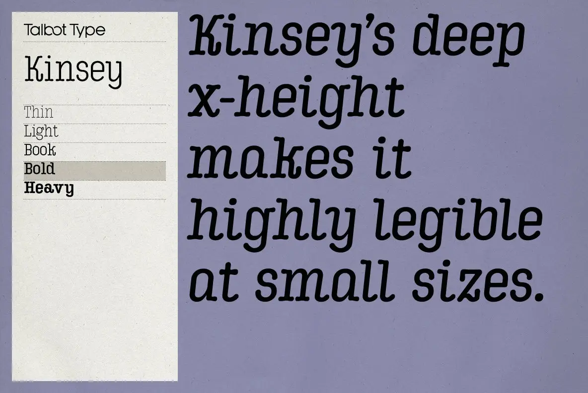 Kinsey Font - YouWorkForThem