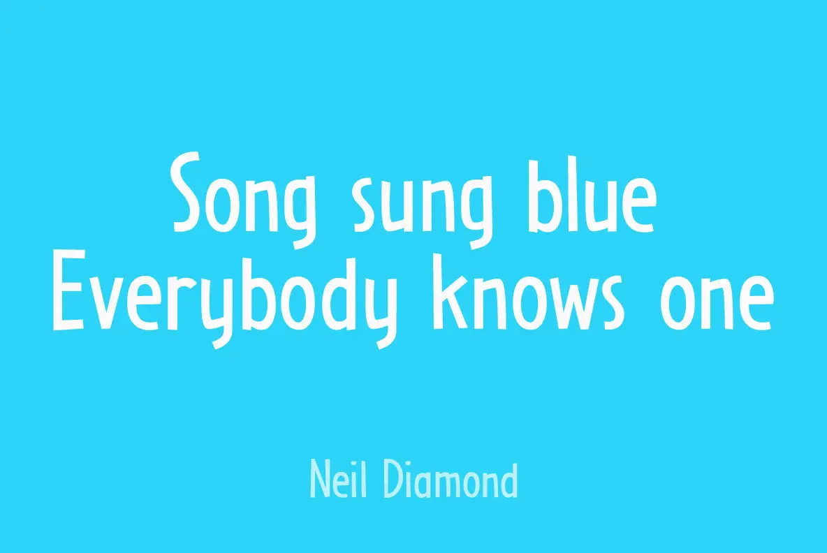Little Boy Blue Font - FontPath
