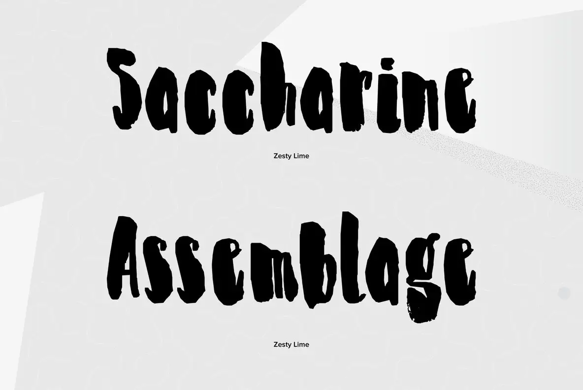 Zesty Lime Font - FontPath
