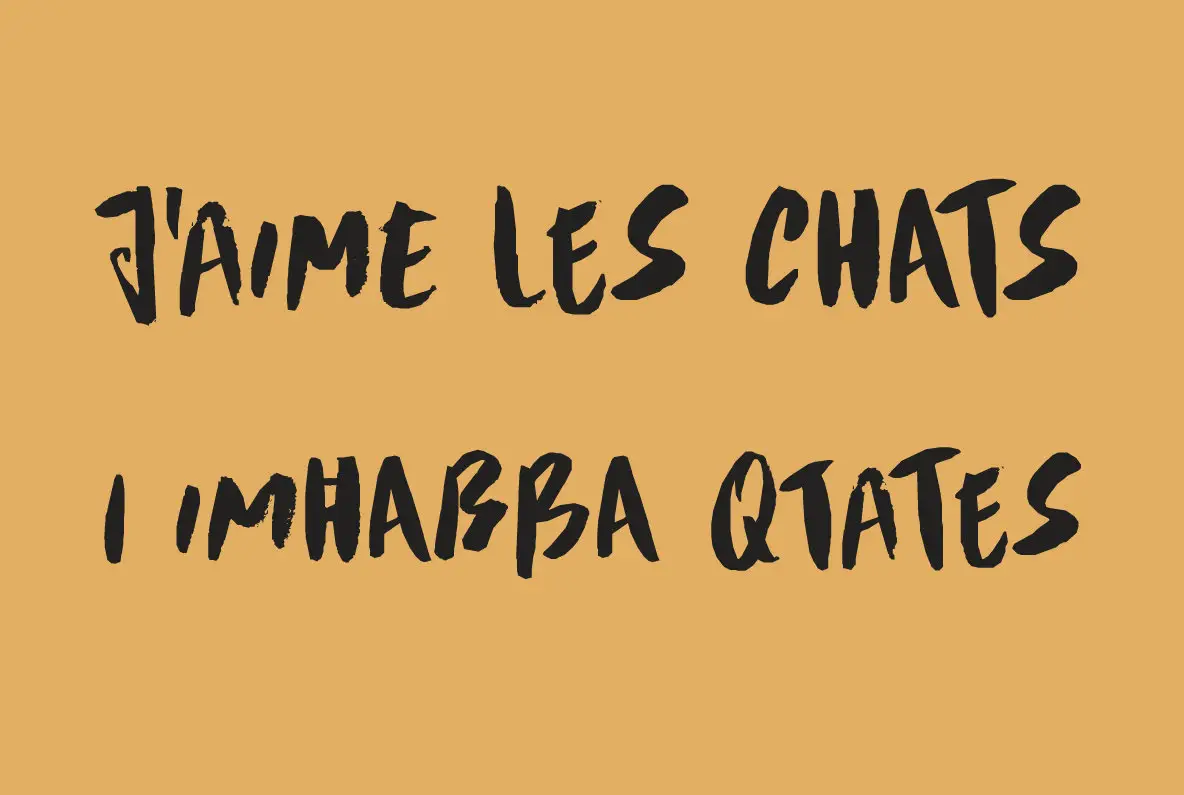 Scrawny Cat Font - FontPath