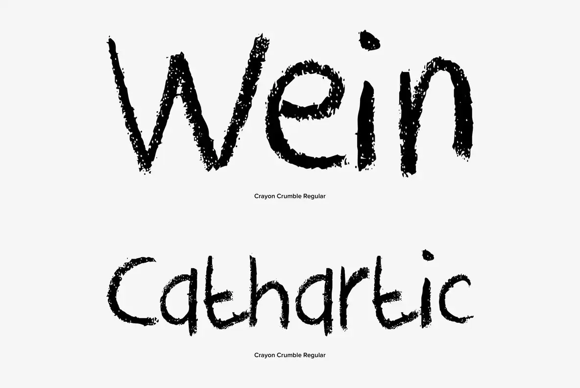 Crayon Crumble Font - FontPath