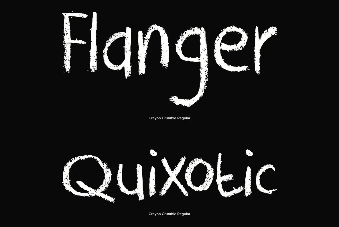 Crayon Crumble Font - FontPath
