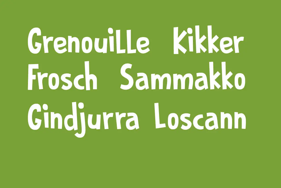 Prince Frog Font - FontPath