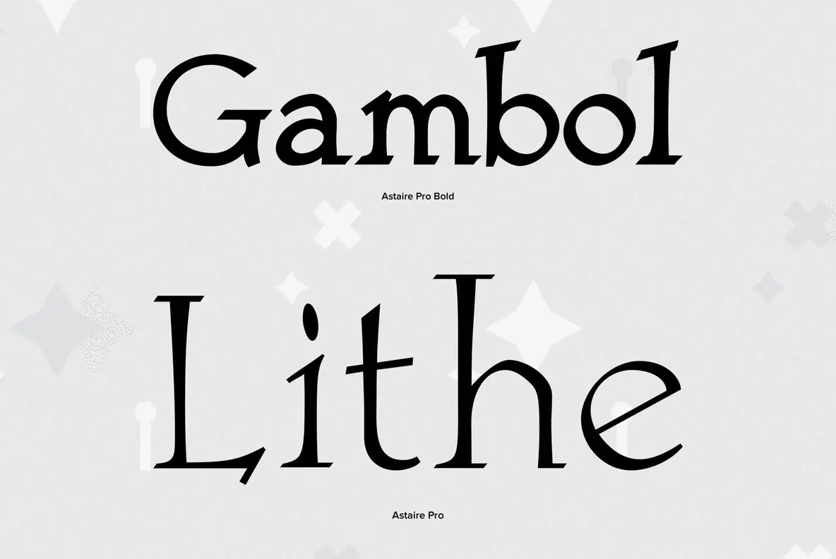 Astaire Font - YouWorkForThem