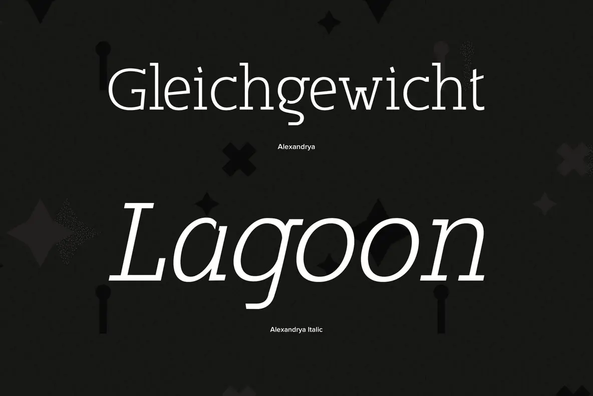 Alexandrya Font - FontPath