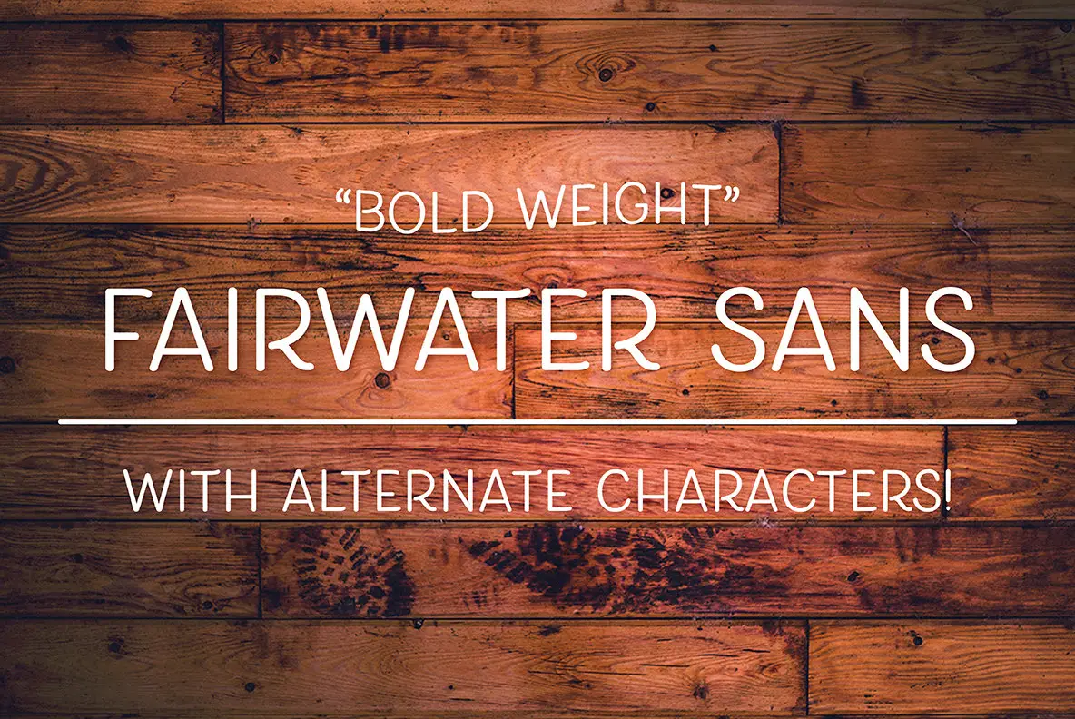 Fairwater Collection Font - YouWorkForThem