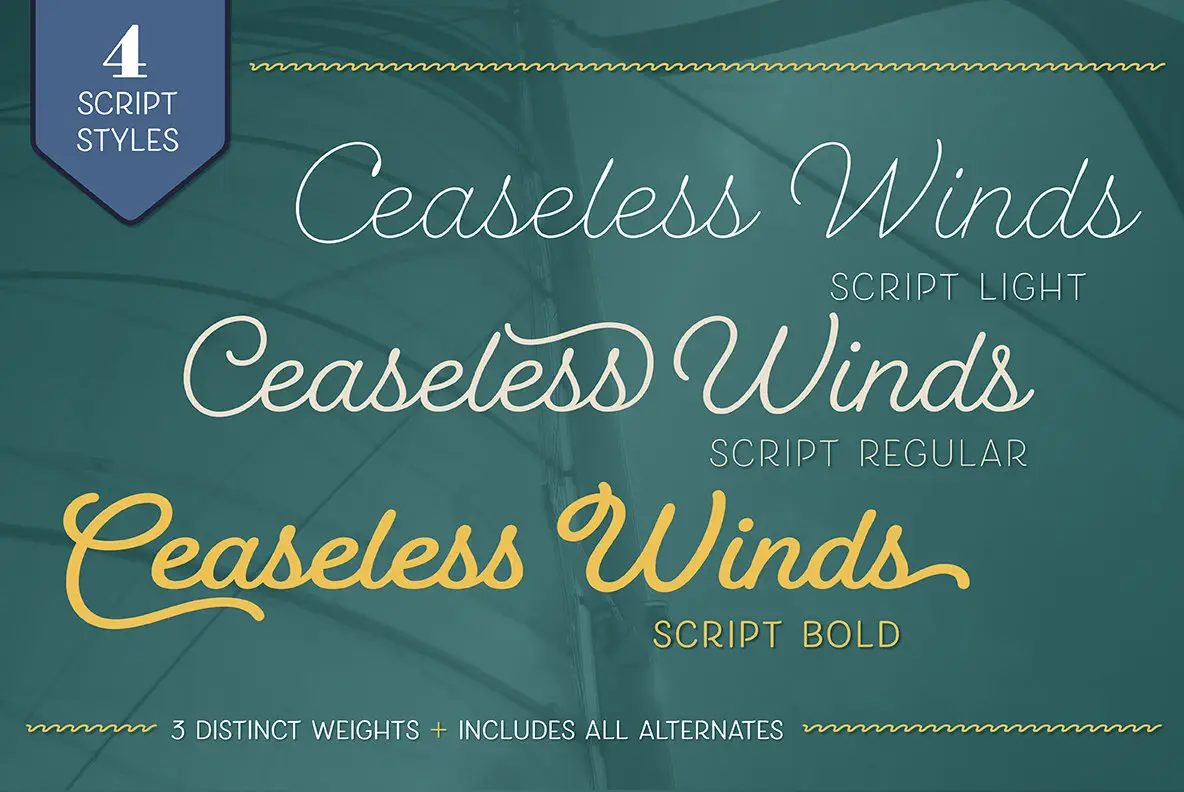 Fairwater Collection Font - YouWorkForThem