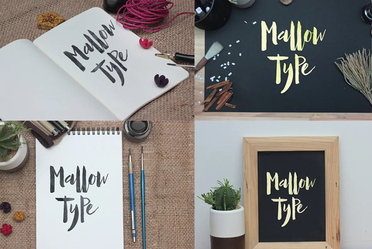 Mallow Typeface Font - YouWorkForThem