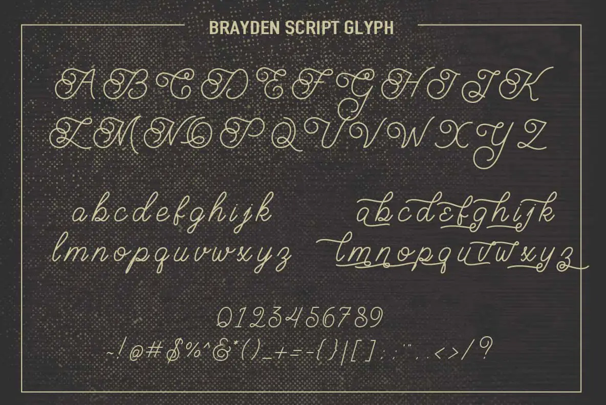 Brayden Font - YouWorkForThem