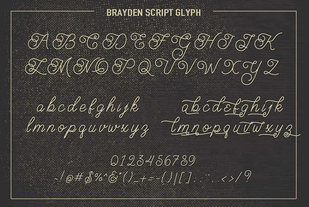 Brayden Font - YouWorkForThem