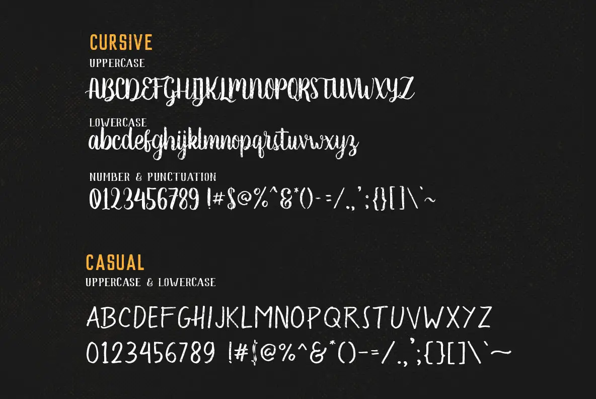 Mightype Handlettering Pack Font - YouWorkForThem